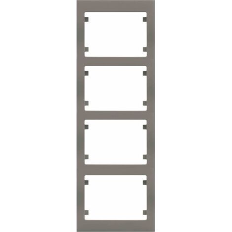 Marco de 4 elementos vertical BEIGE CEMENTO BJC IRIS 18104-BC