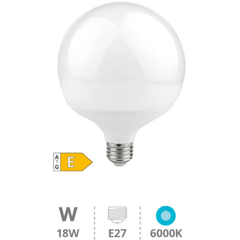Bombilla LED globo G120 18W E27 6000K
