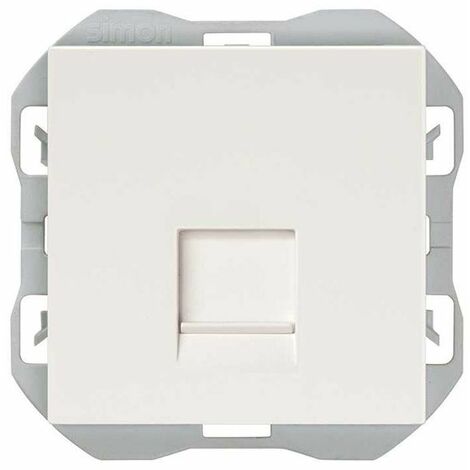 SIMON 270 Tapa RJ45 con conector blanco 20000187-090