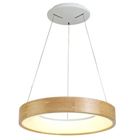 Lámpara colgante LED "Mad" (28W) – Madera