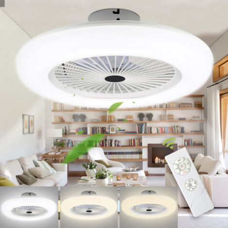 SWANEW Ventilateur de plafond de plafond Moderne moderne à LED Fan ...