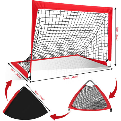 EINFEBEN But de Football Pliable Filet de football Mini Cage de ...