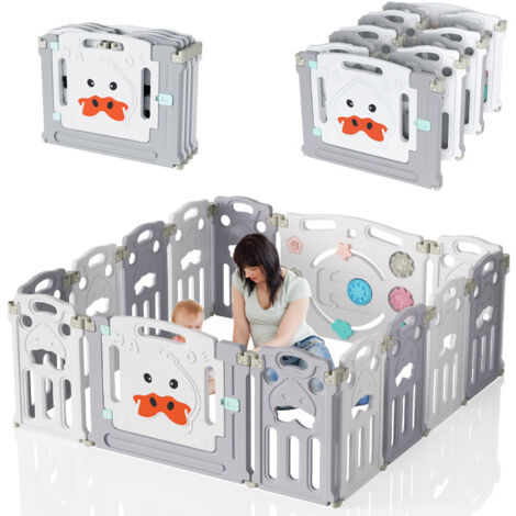 EINFEBEN Parc Bébé Pliable, Parc Enfant Modulable avec, pour Intérieur ...