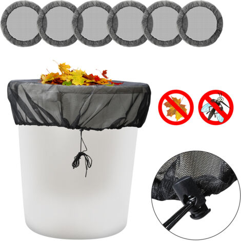 EINFEBEN Filet pour citerne de Pluie 95cm Filet de Protection réglable ...