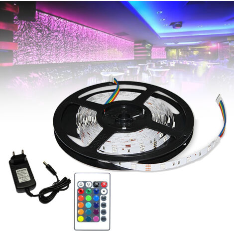 TolleTour Ensemble de bande LED 4M. bande LED RGB 5050 SMD. bande LED ...
