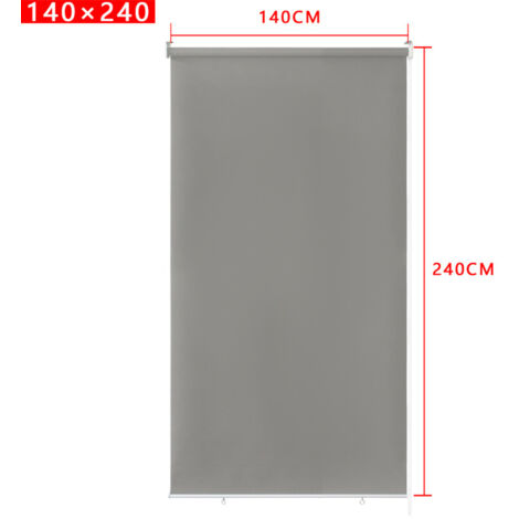 Store vertical Store d'extérieur pour balcon Store enrouleur Protection ...