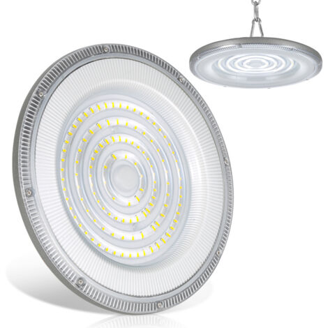 SWANEW UFO LED hall lumière hall éclairage plafonnier High Bay 220V 100W