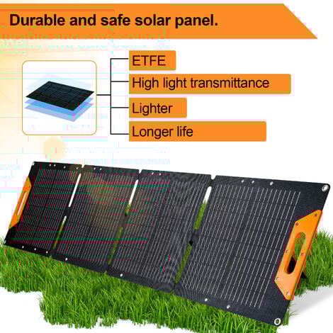 Panneau Solaire sur Balcon Panneau Solaire Monocristallin Panneau Solaire Photovoltaique Pliable ...