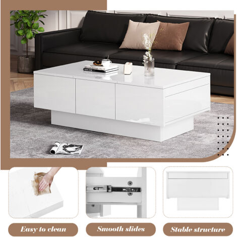 Big white coffee table store
