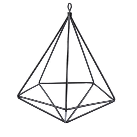 Freestanding Hanging Geometric Plant Stand Flower Hanger Moss Fern ...