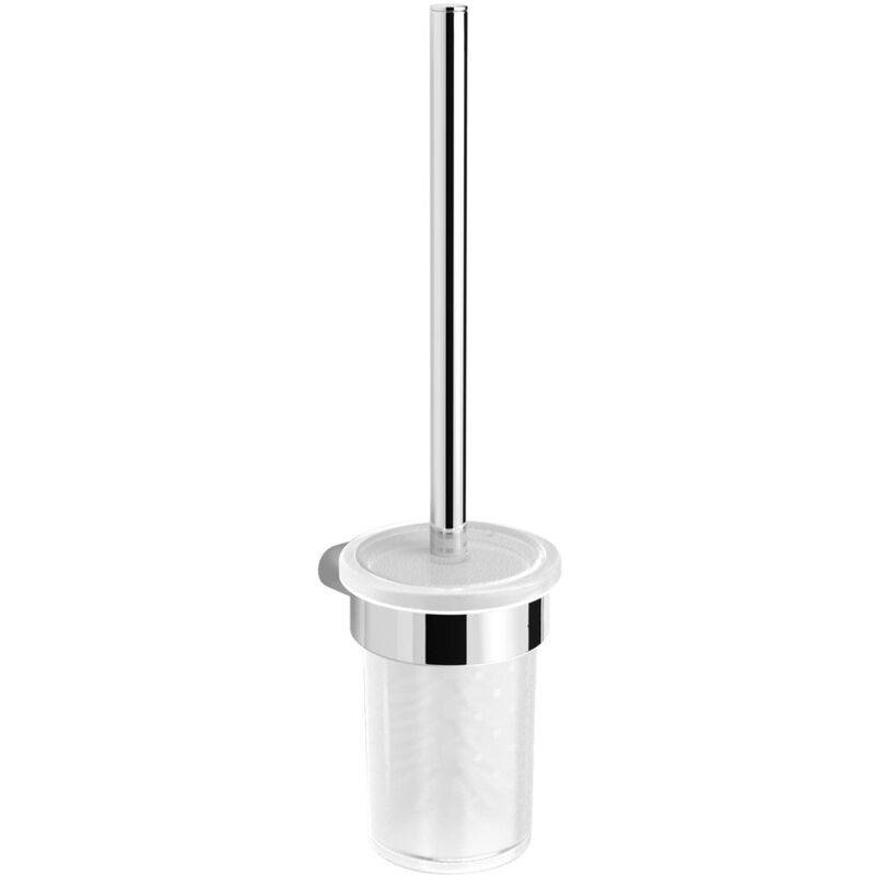 Swiss Aqua Technologies Simply R Wand-WC-Bürste mit Glashalter, Chrom ...