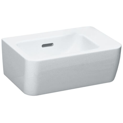 Laufen Pro Handwaschbecken 36x25 cm, Weiß + Alca Siphon aus Metall ...