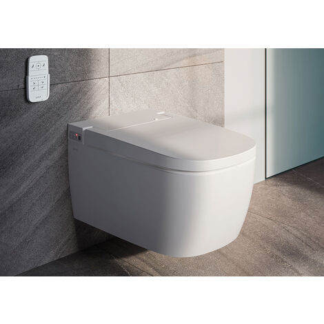 Vitra V-Care 1.1 Smart Essential Dusch-WC mit Fernbedienung ...