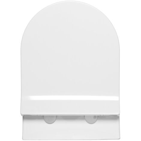 Idevit Alfa Wand-WC mit unsichtbaren Befestigungen, Weiß (AL010)