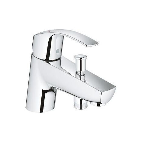 Grohe Pack EUROSMART NEW Einhand-Wannen-/Brausemischer + Tempesta 100 ...