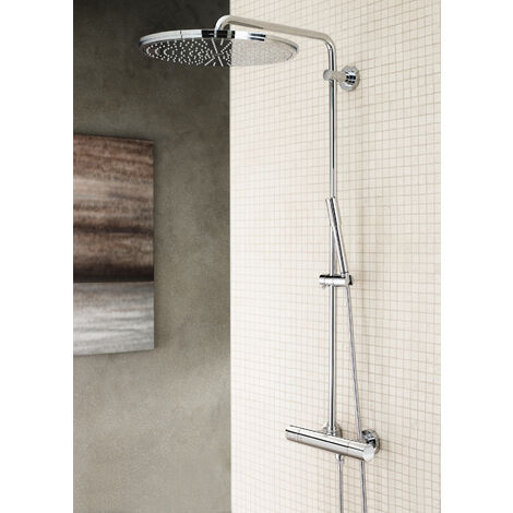 Grohe Pack Rainshower System 400 Thermostatische Duschsäule + IPS ...