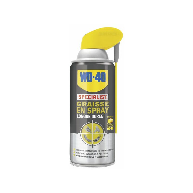 Grasa en spray Larga duración 400ml Sistema profesional - WD40 : 33215