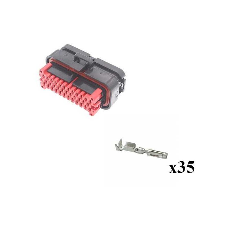 Kit Connettore Ampseal Maschio 35 Vie nero
