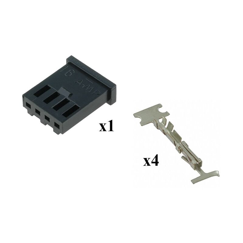 Kit Connettore Modu 2 Femmina 4 Vie