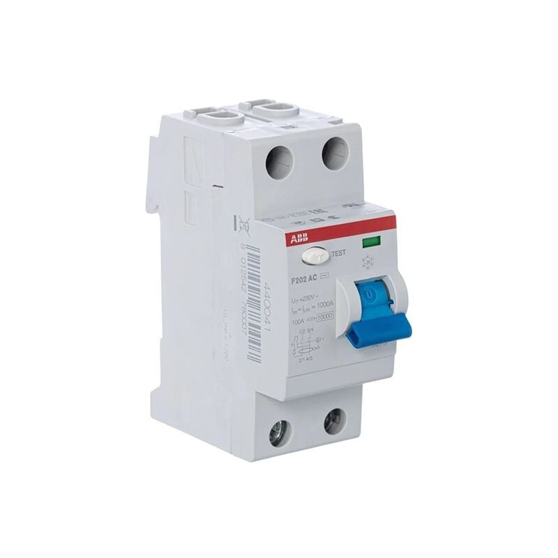 Interruttore Differenziale Puro F202 AC-40/0,1 2P 40A 100mA (F427804)