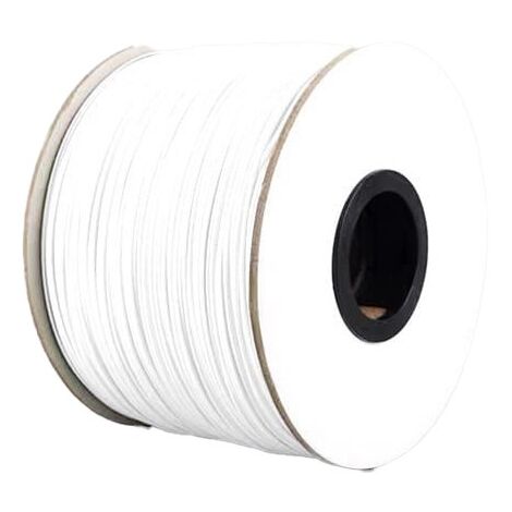 Filo metallico ricoperto in plastica bianco (Bobina 1000m)