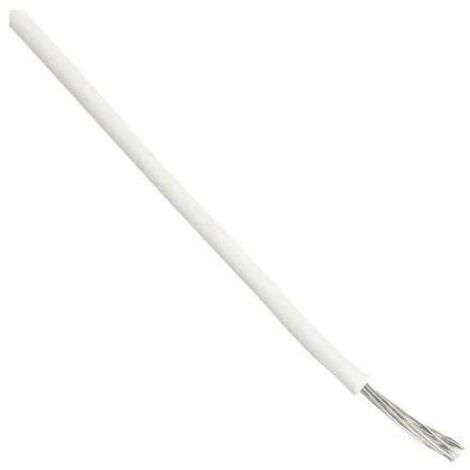 Cavo filo unipolare FEP 12 awg bianco