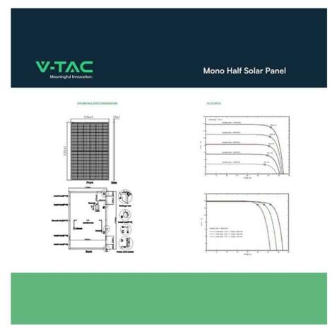 V-Tac 12,7 kW Pannelli Solari Fotovoltaici 410W 108 Celle IP68 Telaio nero