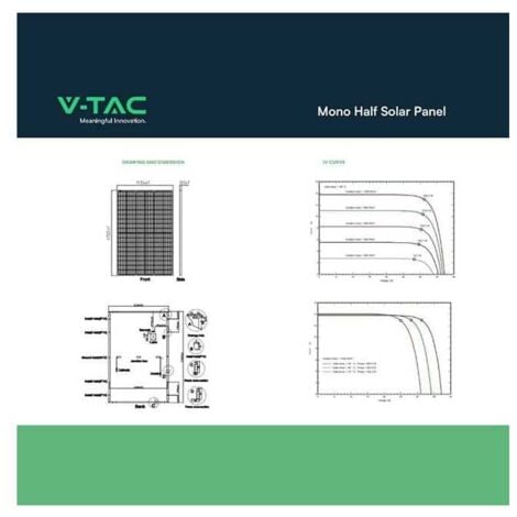 V-Tac 12,7 kW Pannelli Solari Fotovoltaici 410W 108 Celle IP68