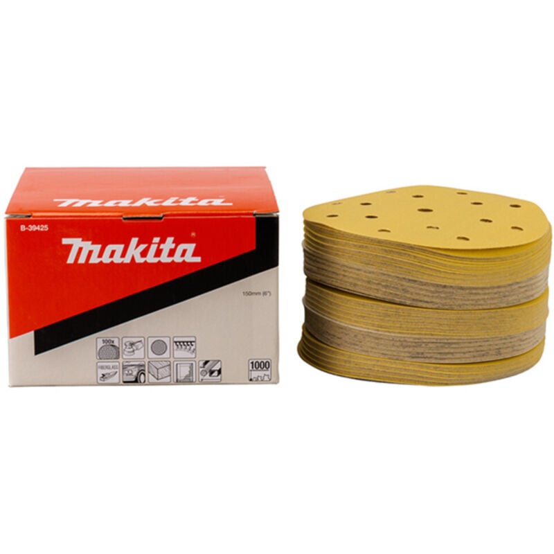 MAKITA B-39425 Boîte à Disques 150mm G1.000 100pcs