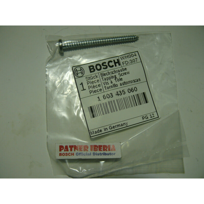 Pièce de rechange d’origine BOSCH 1603435060 Vis filetée