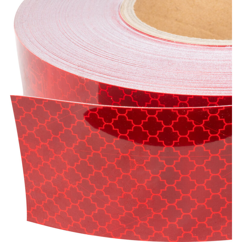 JBM 51935 BANDE ROUGE RÉFLÉCHISSANT ADHESIVE