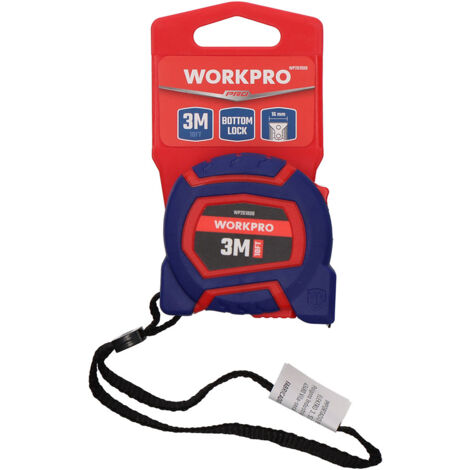 3m x 16mm Ruban à mesurer WORKPRO®