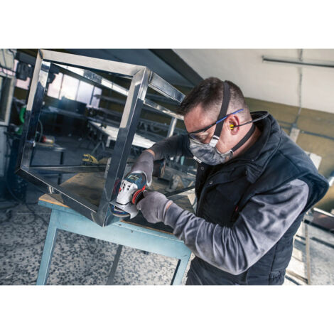 Tampon de polissage X581 Idéal pour Inox 125mm 2223mm 60 BOSCH 2608607639