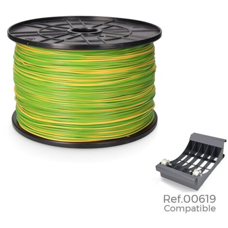 E3/28982 BOBINE CABLE FLEXIBLE 1,5MM BICOLORE 1000MTS (BOBINE GRANDE ...