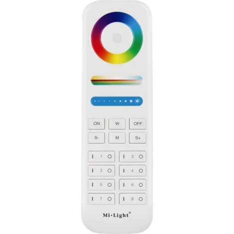 Mando A Distancia LED RGB + CCT - 8 Zonas - FUT089 - Mi Light