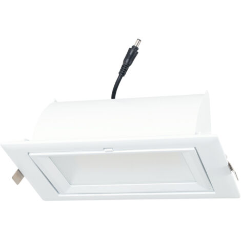 Downlight LED Rectangular Orientable CCT 60W - Blanco - 100°