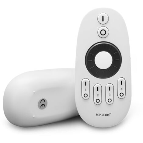 Mando A Distancia LED Monocolor/CCT - 4 Zonas -Rueda Giratoria