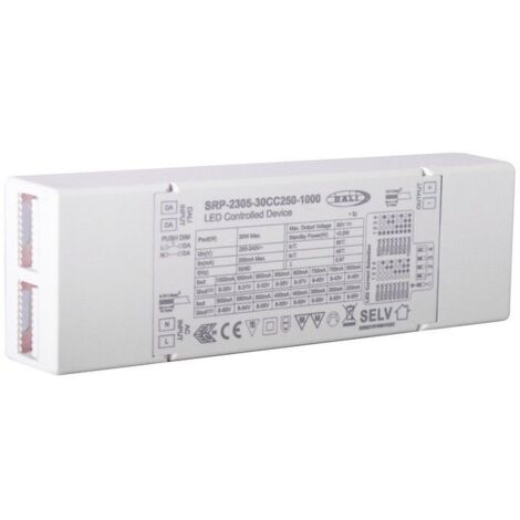 Driver Regulable DALI 1 Canal 8-48V 30w Multicorriente