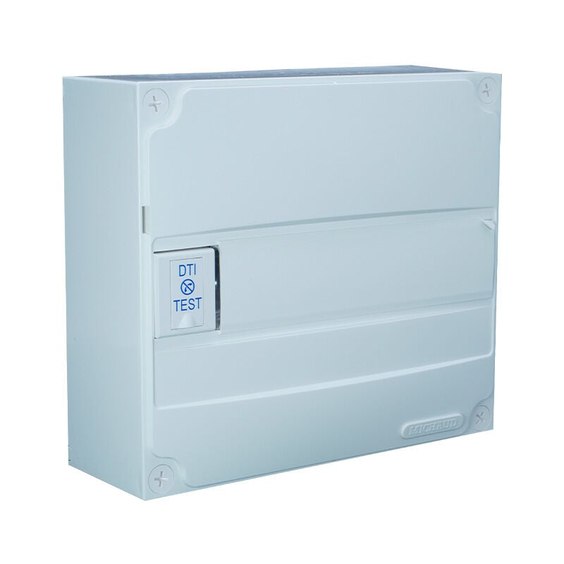 Coffret VDI 4RJ45/4TV/Gr. 1-2