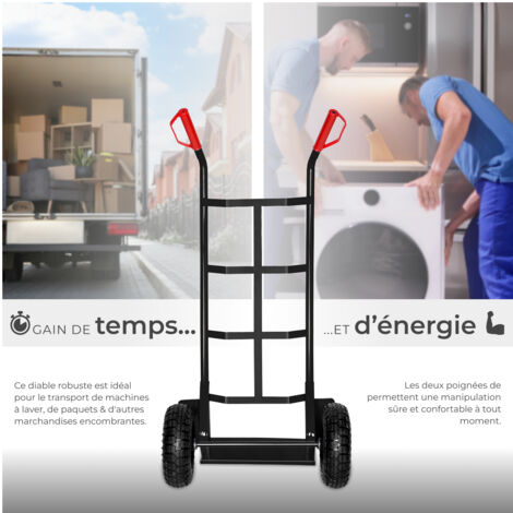Diable rigide 200 kg - noir