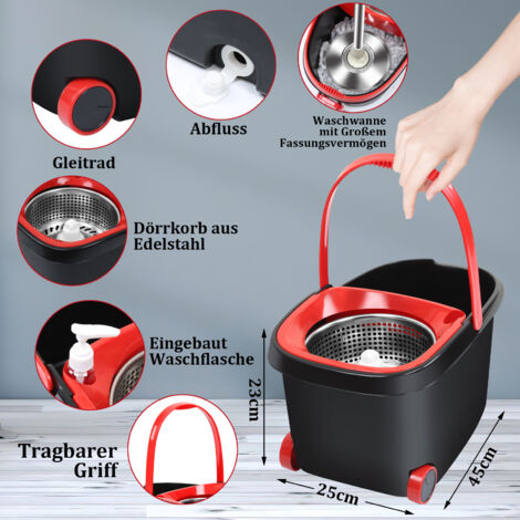 Komplett-Set Wischmop Set 2in1 Set