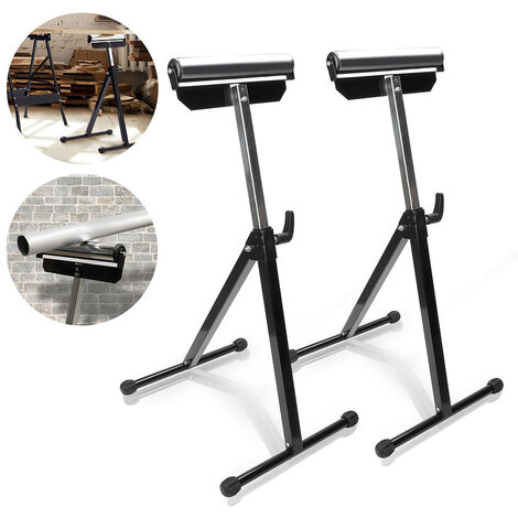 VINGO Rollenböcke 4er Set 68-108CM höhenverstellbar Rollbock Rollenbock ...