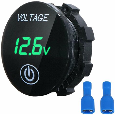 Voltmetro digitale Voltmetro per auto Touch screen Interruttore di ...
