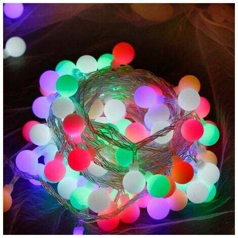 JKWG Stringa di luci a LED - 15 m 100 luci Otto funzioni Scatola ...