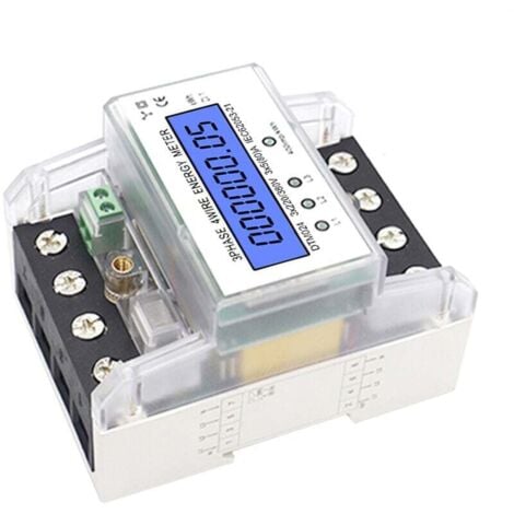 Contatore di energia trifase a 4 fili 220/380 V 5-80 A kWh Consumo ...
