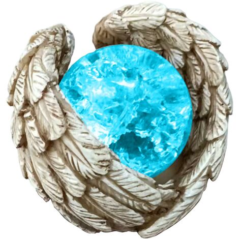 Statua commemorativa delle ali d'angelo Statuetta della palla delle ali ...