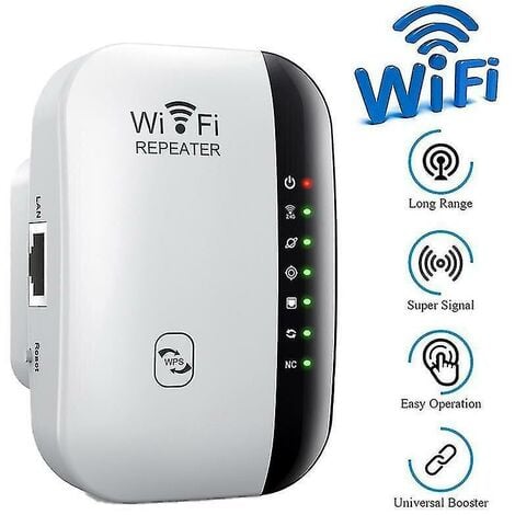 Wireless Wifi Ripetitore 300Mbps Rete Wi-Fi Range Extender Router 2.4G ...