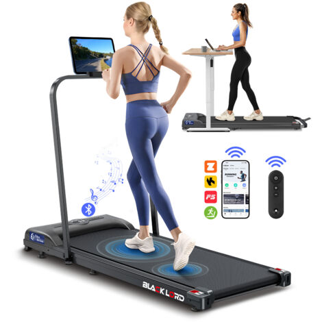 BLACK LORD Treadmill Electric Walking Pad Home Office Gym Fitness ...