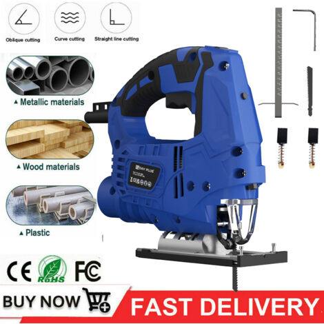 Electric Jigsaw 3500W Corded Cutting Sawing Saw DIY Workshop ...