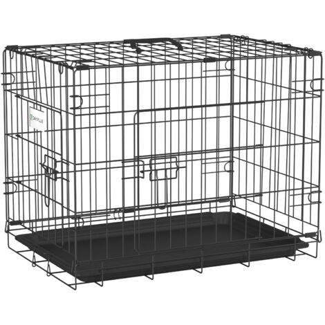 Small Dog Cages Indoor 20inch,Homes for Pets Dog Crate Single Door,with ...